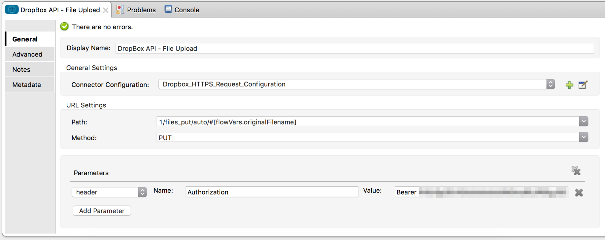 Using the DropBox API in the MuleSoft Anypoint Platform – dejim.com