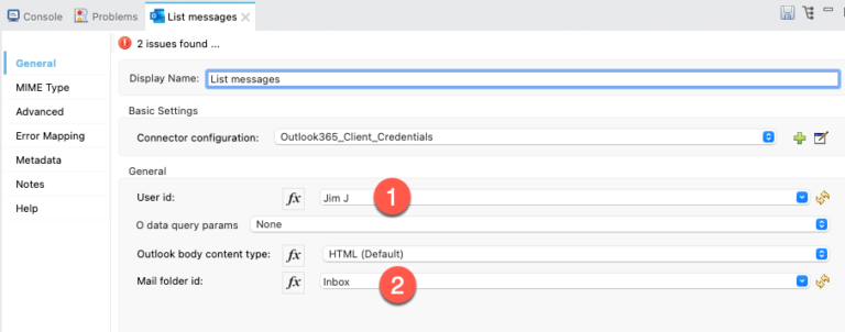 List and Send Mail from Outlook 365 using MuleSoft – dejim.com